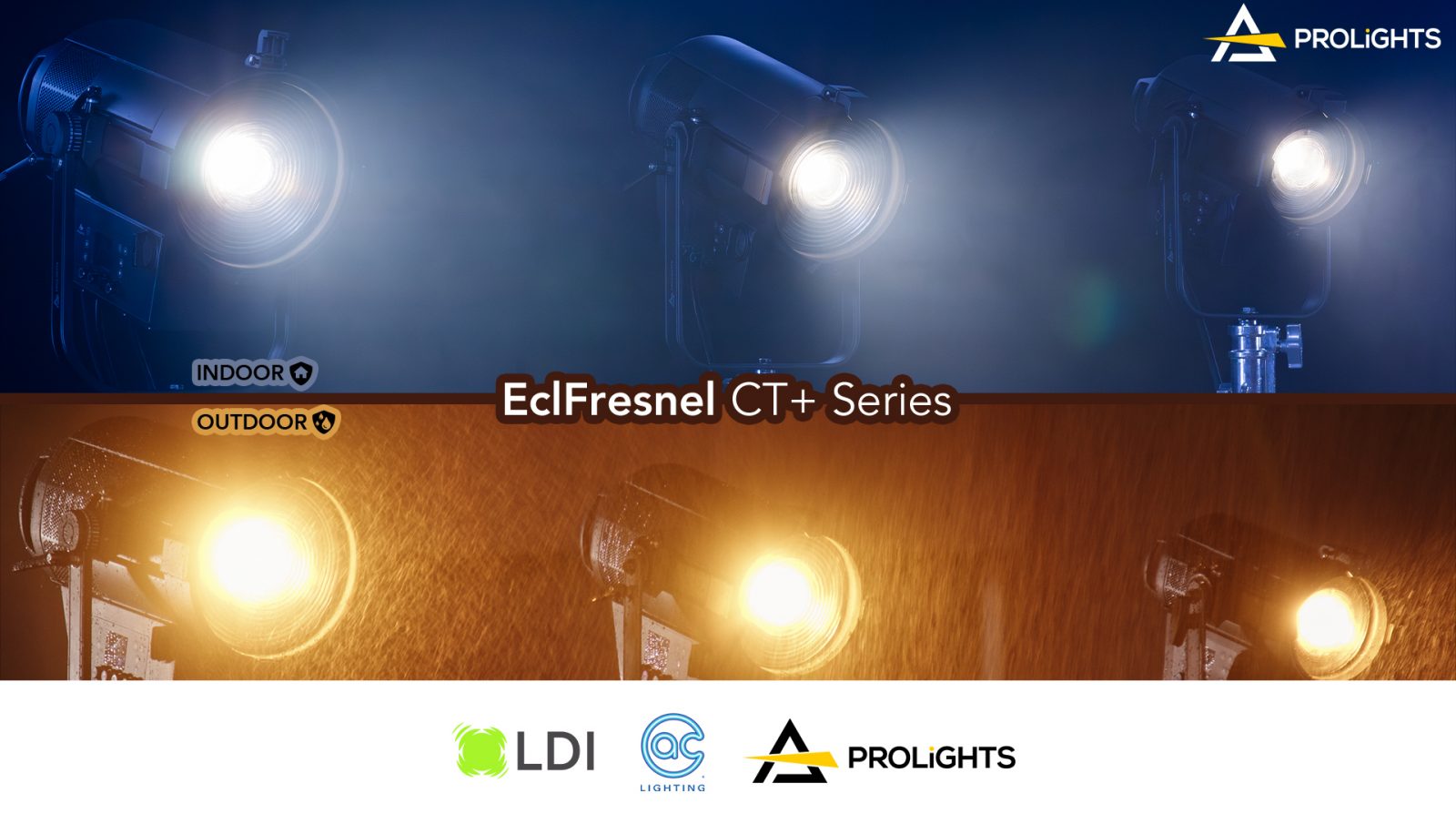 PROLIGHTS EclFresnel CT+ Series – Revolutionizing LED Fresnel