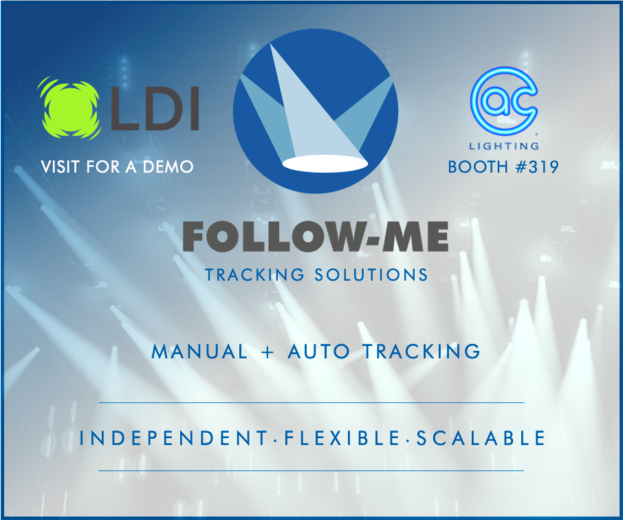 Lighting Precision Redefined – Follow-Me #LDI2023