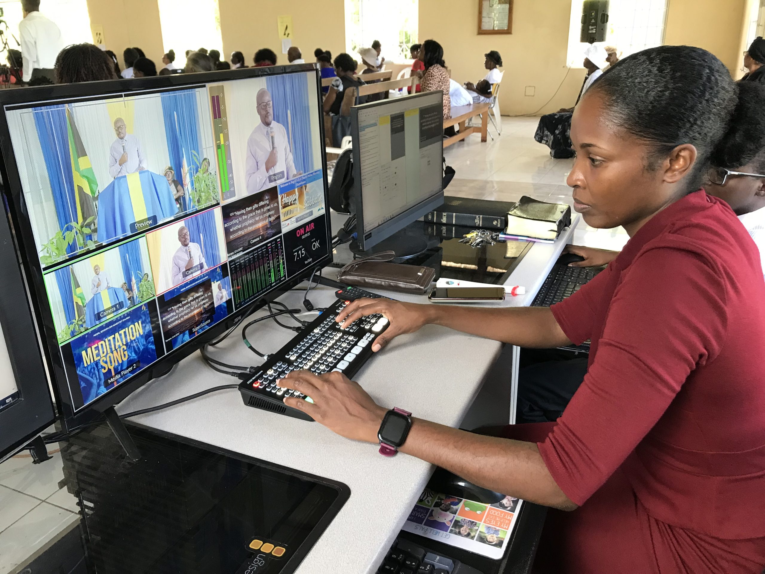 Small Caribbean Church Grows with Blackmagic Design Livestream Workflow ...