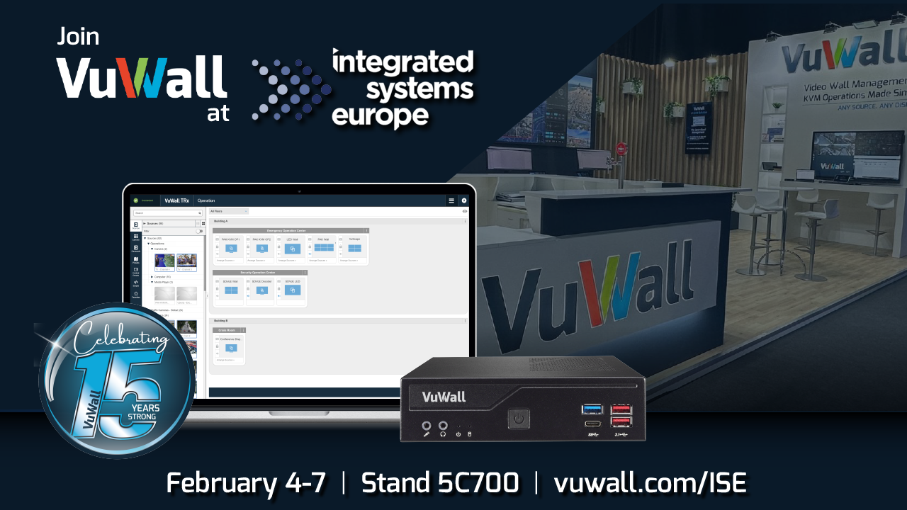VuWall Celebrates 15 Years and Unveils Latest Advancements at ISE 2025 ...